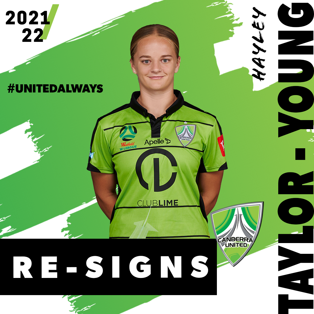 Hayley Taylor-Young commits to Canberra - Canberra United