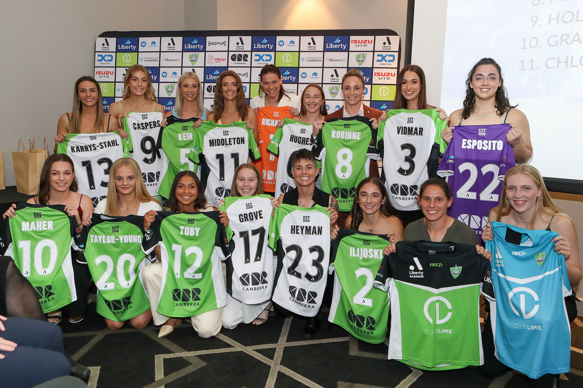 RICHARDS, LINCOLN AND HARAN CLAIM TOP HONOURS AT CANBERRA UNITED AWARDS ...