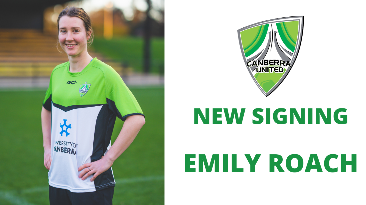 YOUNG MIDFIELDER ROACH JOINS CANBERRA UNITED - Canberra United