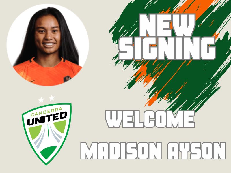 AYSON SWAPS HOUSTON FOR CANBERRA - Canberra United