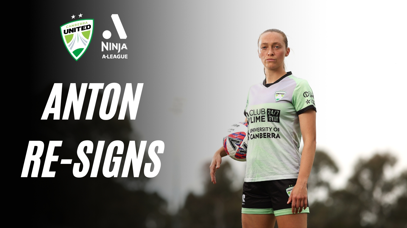 ANTON RETURNS TO CANBERRA AFTER EUROPEAN STINT - Canberra United